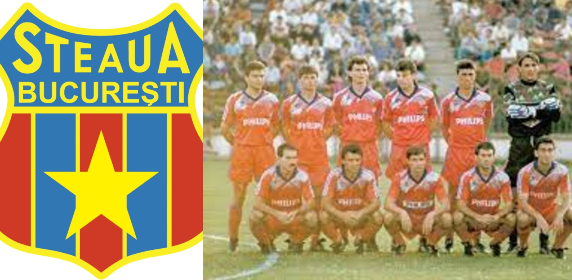 steaua _ 1991 - echipa & logo - Ultima Faza